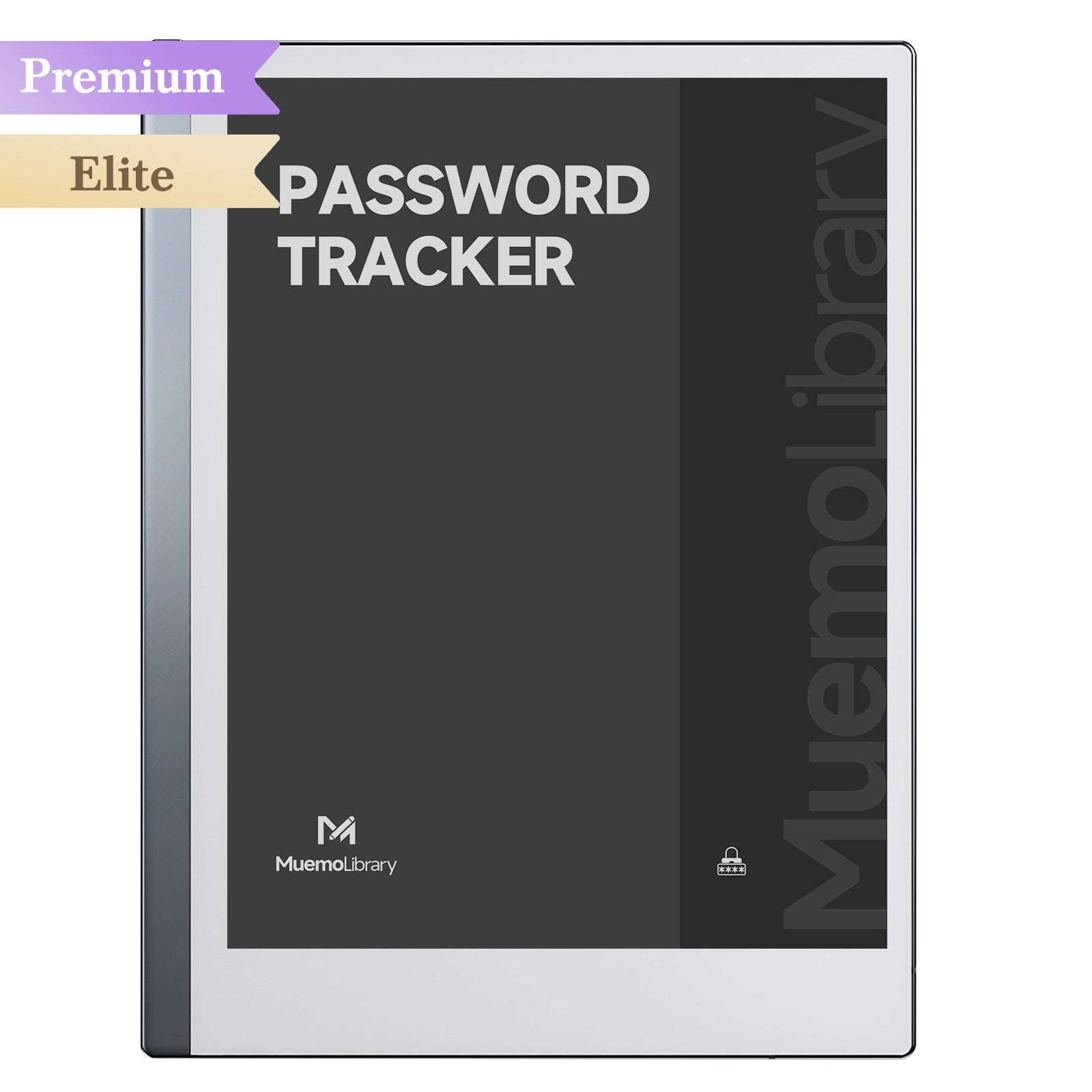 ReMarkable 2 Templates, Password Tracker – MuemoLibrary